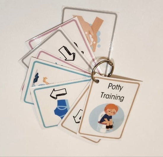 Potty Training Flashcards – N&E Behavioral